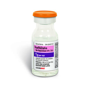 ceFAZolin for Injection | SteriMax Inc.